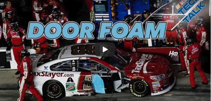 NASCAR door foam | Professional Motorsport World