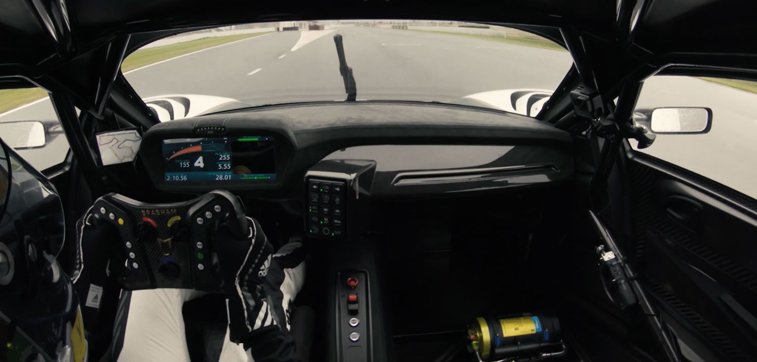 Brabham BT62 undergoes dynamic testing at The Bend | PMW Magazine