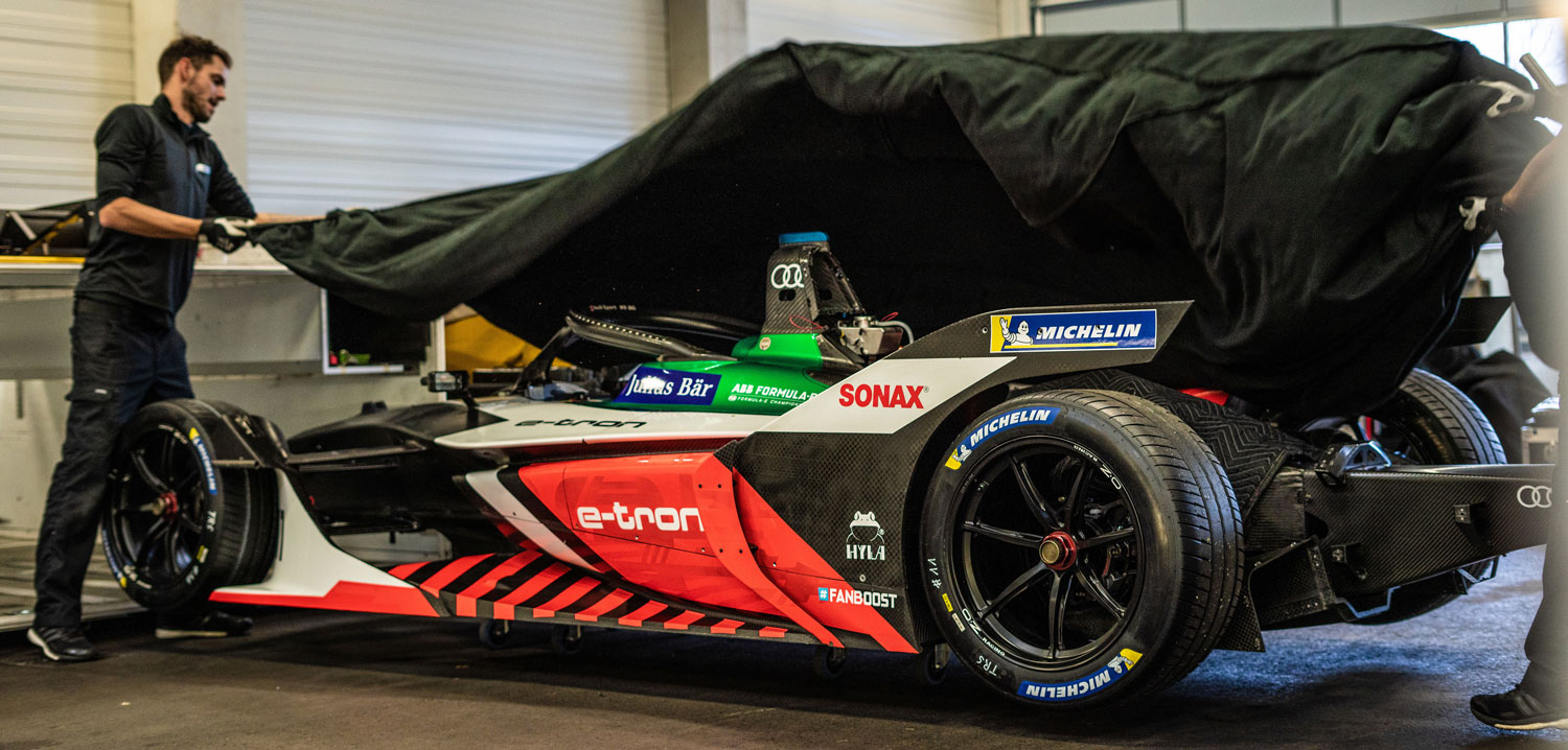 Audi Sport ABT Schaeffler transports FE06 cars to Saudi Arabia ...