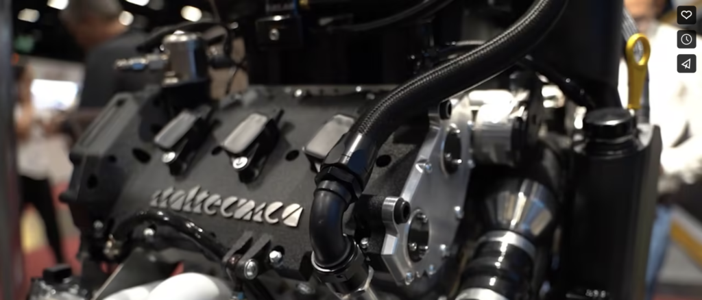 45% Thermal efficiency, pre-chamber ignition V6 from Italtecnica ...