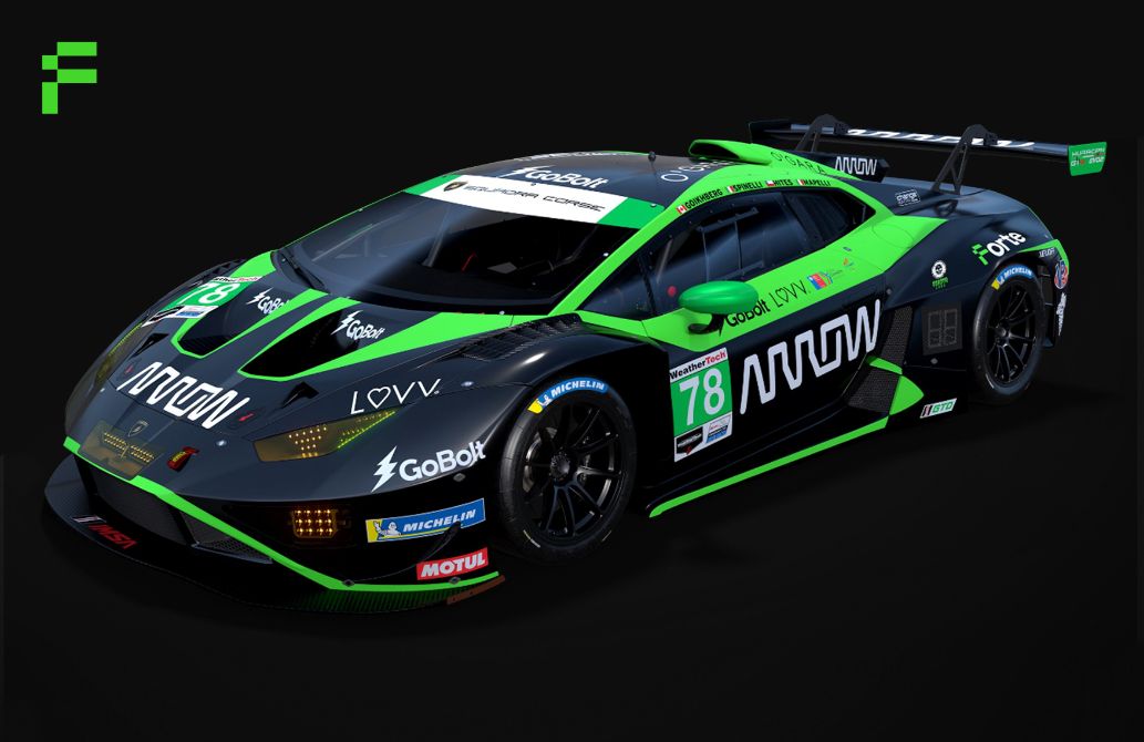 Forte Racing to debut at Rolex 24 with Huracán GT3 EVO2 | Professional ...