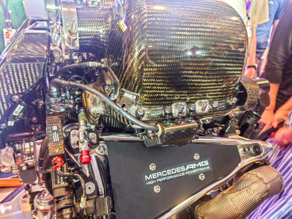 Technical gallery: Mercedes' 2021 M12 Formula 1 power unit ...