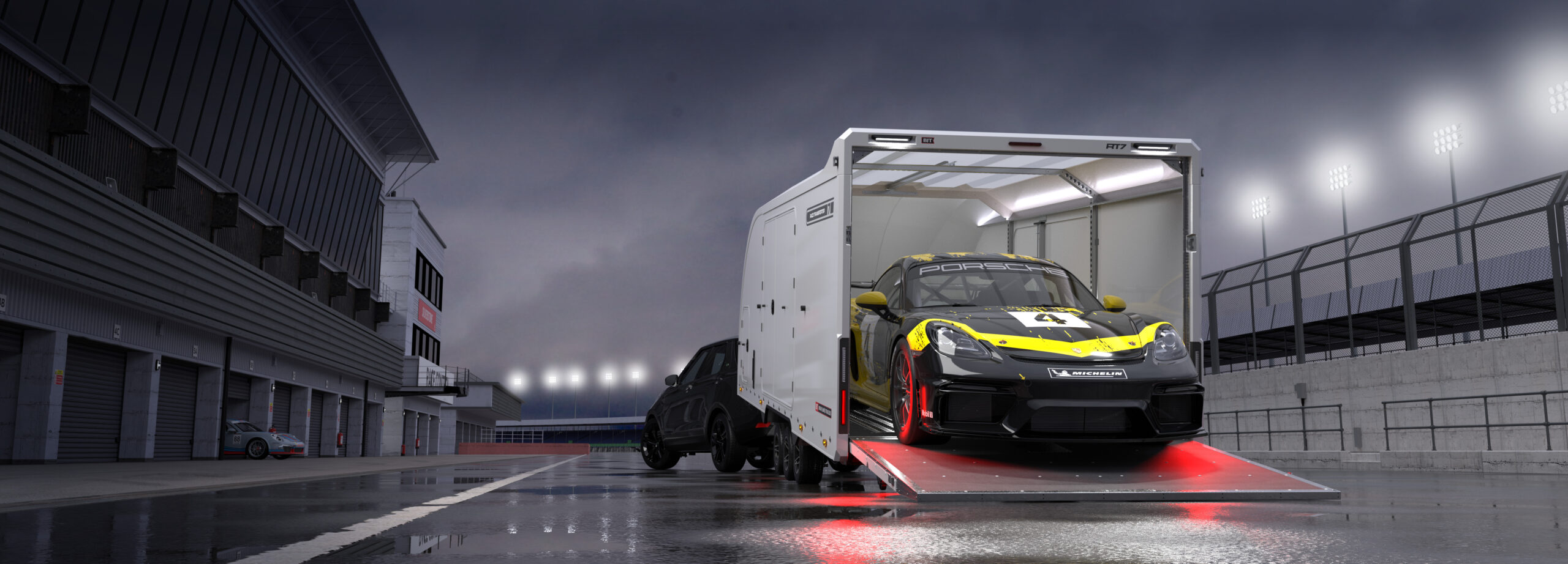 New advanced, lightweight, enclosed trailer | Professional Motorsport World