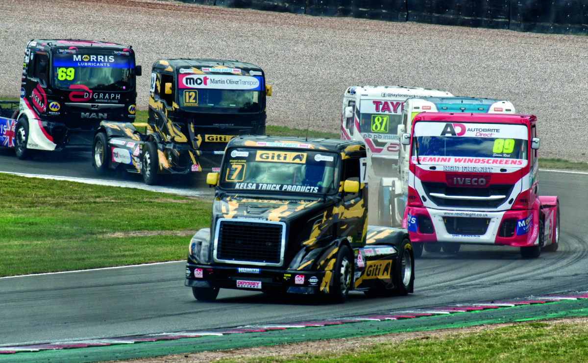 Behind the scenes of Giti's British Truck Racing Championship tire ...