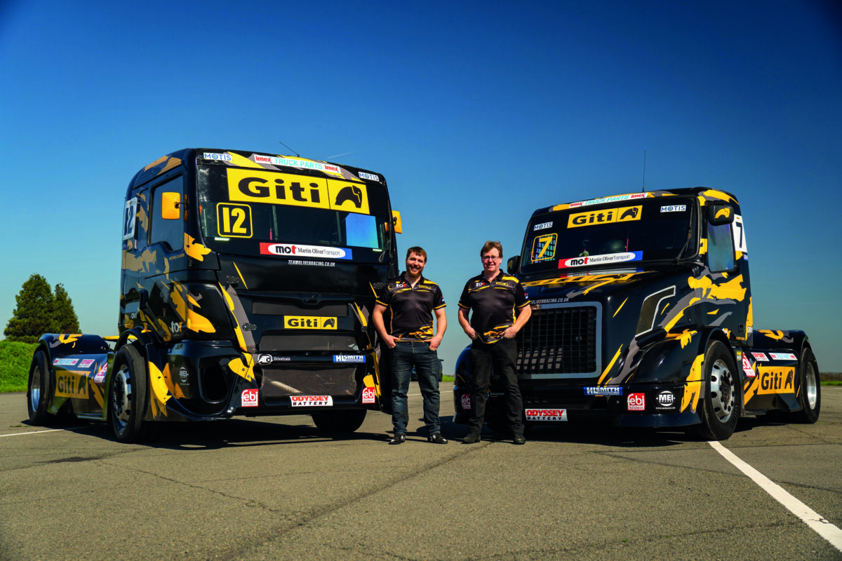 Behind the scenes of Giti's British Truck Racing Championship tire ...