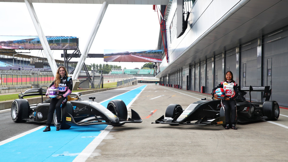 F3 and F1 Academy drivers participate in testing for car accessibility ...