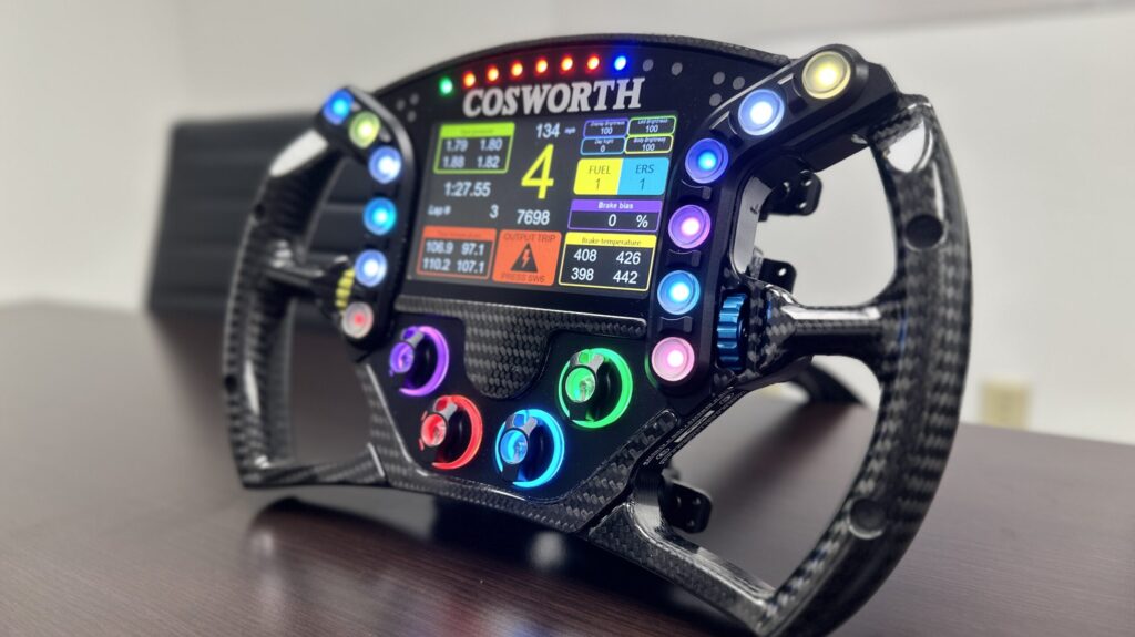Cosworth debuts new steering wheel at IndyCar opener | Professional ...