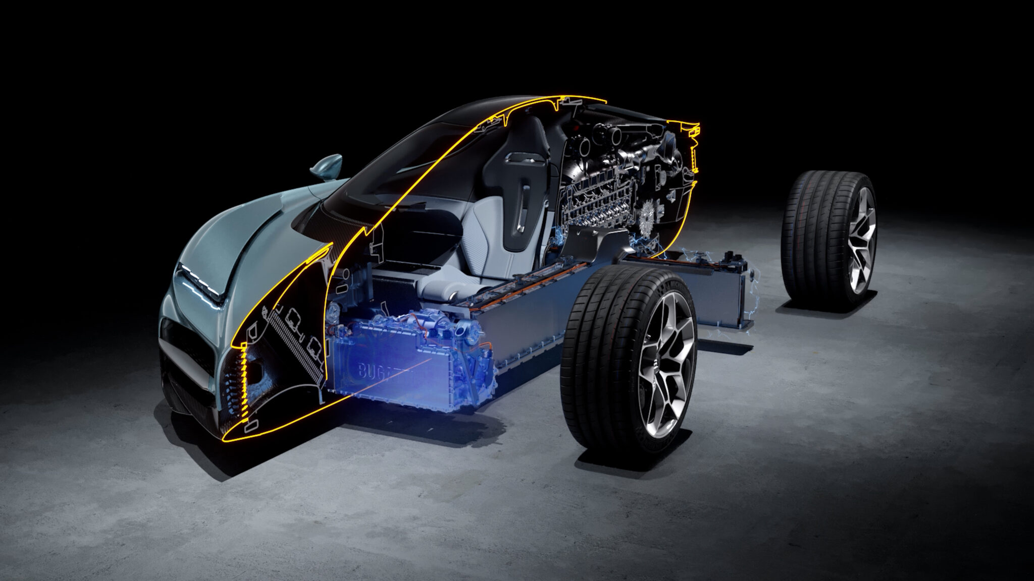 Rimac Technology powers Bugatti Tourbillon with battery and powertrain ...
